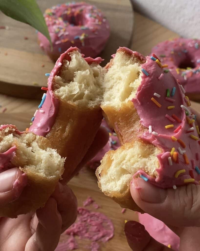 Pink Simpson donut — ARCHER'S FOOD