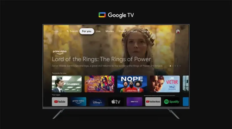 Xiaomi เปิดตัว Mi TV Q2 ทีวีรุ่นแรกที่มาพร้อมระบบปฏิบัติการ Google TV