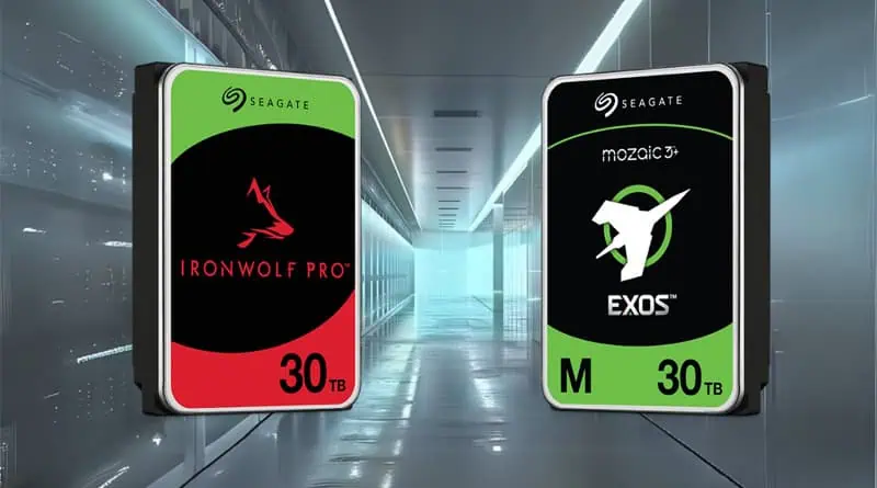 ซีเกทลุยตลาด AI เปิดตัว IronWolf Pro 30TB และ Exos M 30TB เสริมศักยภาพศูนย์ข้อมูลอัจฉริยะ