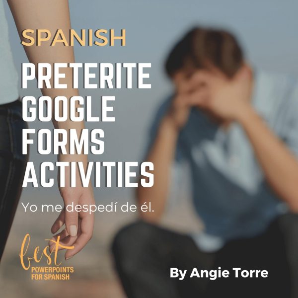 Spanish Preterite Tense Self-correcting Google Forms Activities or ...
