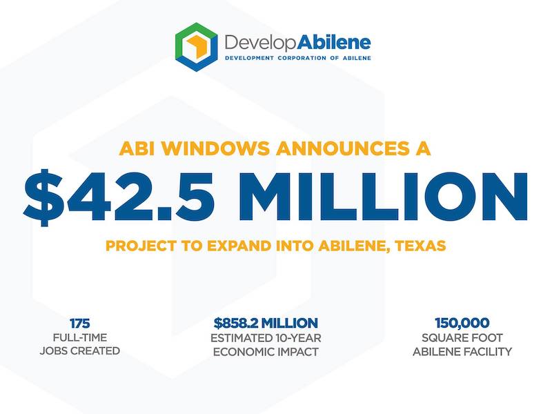 ABI Windows To Locate $42M Manufacturing Facility In Texas - Capital ...