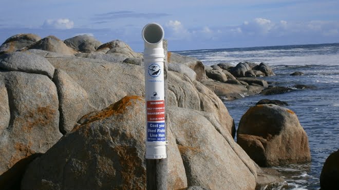 Fishing line bin project gets new pipe sponsor