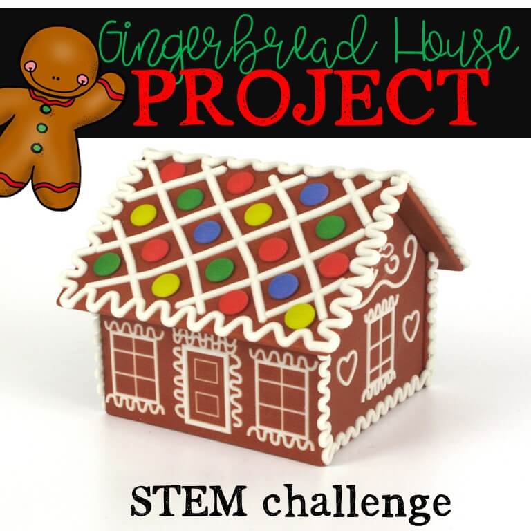 Gingerbread House Project - Chalkboard Superhero