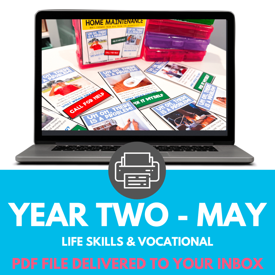 Digital Teach Task Box Inspire - Year Two - May - Life Skills and ...