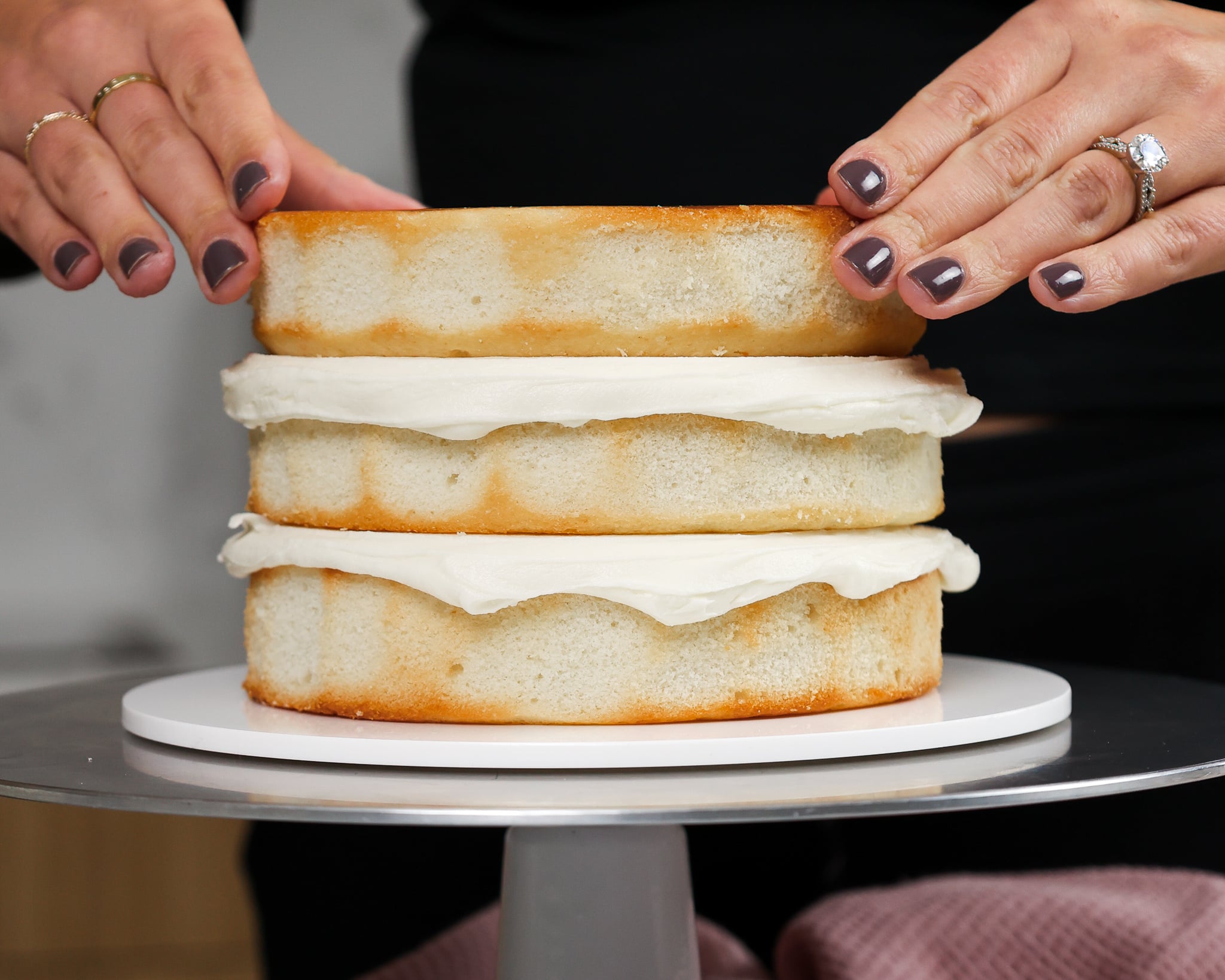 Small Batch Vanilla Cake (Moist 6-Inch Layers!)