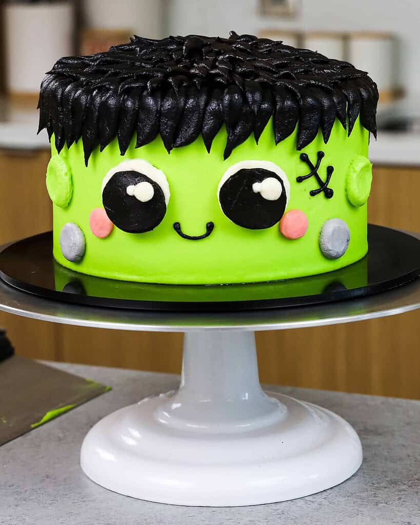 Frankenstein Cake - Homemade Recipe & Detailed Tutorial