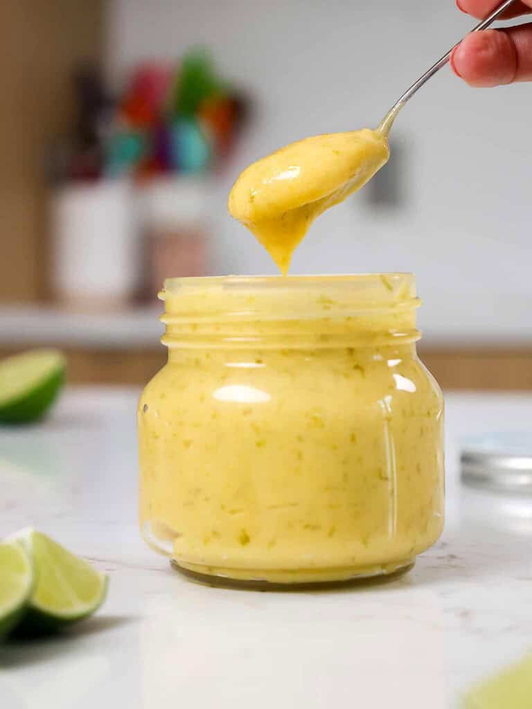 Lime Curd - Easy, Delicious Recipe Ready in 10 Minutes