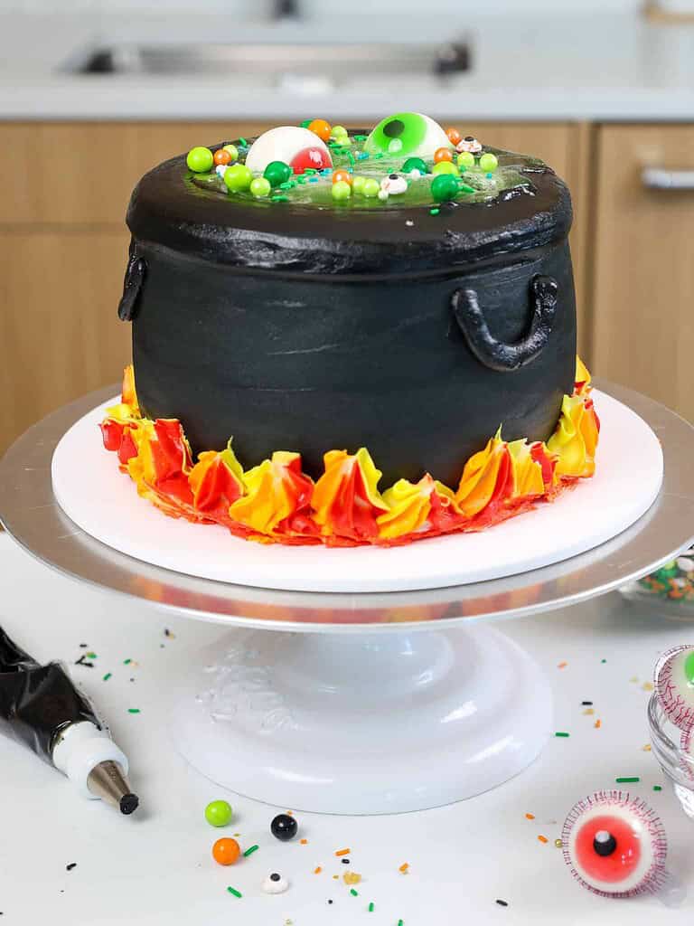 Cauldron Cake - The Ultimate Halloween Cake