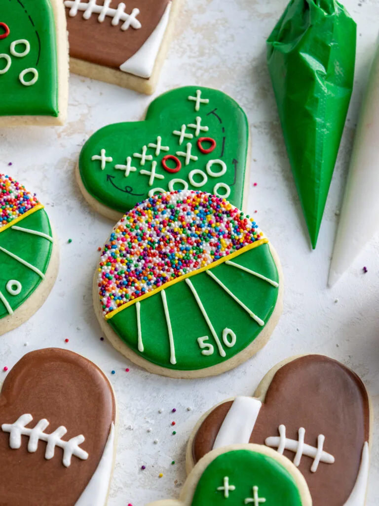 Football Themed Cookies Football Decorated Cookies | UK Delivery | My