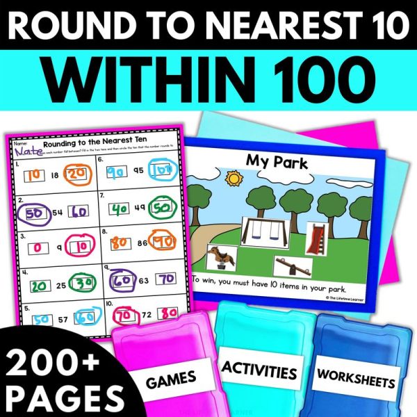 3rd Grade Rounding to the Nearest 10 Worksheets & Activities - The ...