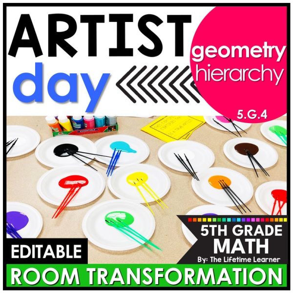 5th Grade Art Classroom Transformation Geometry Hierarchy - The ...