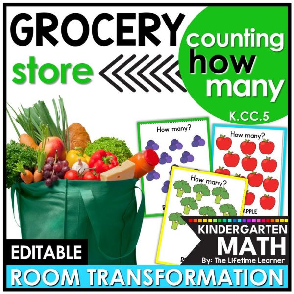 Kindergarten Grocery Store Classroom Transformation Count to 20 - The ...
