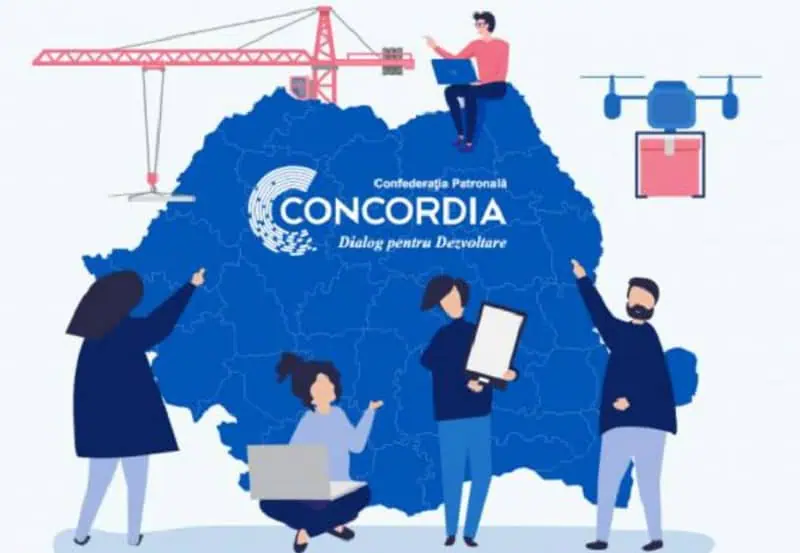 Concordia cere menținerea salariului minim la valoarea actuală