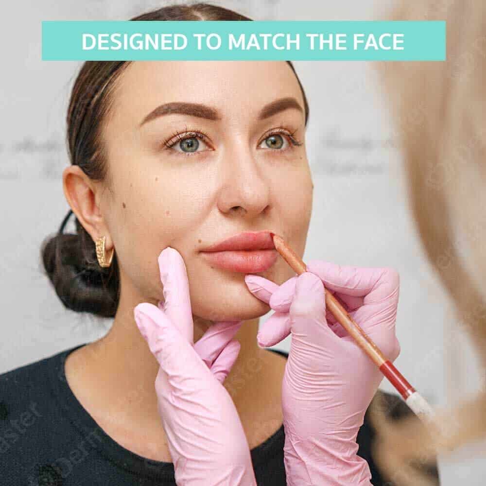 Lips-surgery Regenerated Looking Face - Dermaster