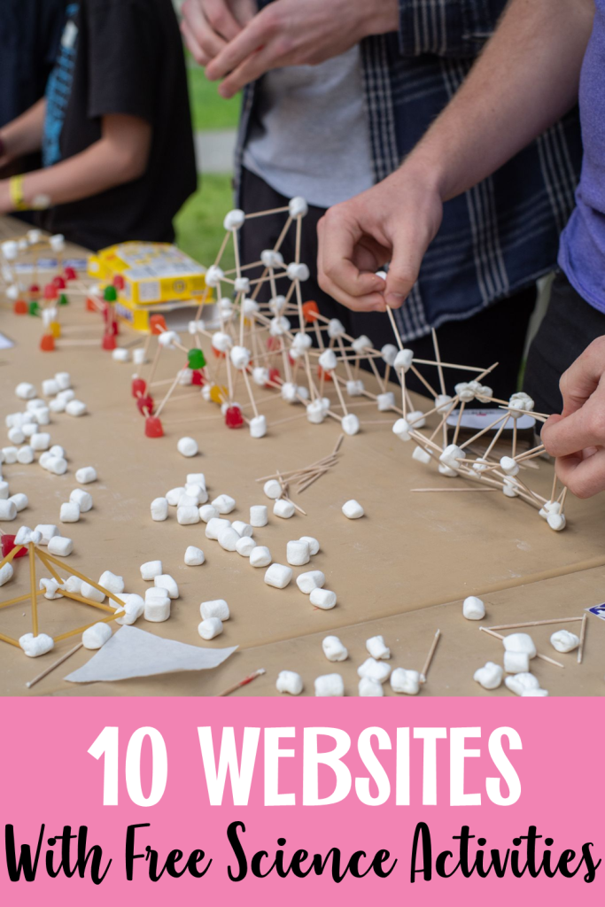 10 Amazing Websites with Free Science Activities - Easy Fun Science