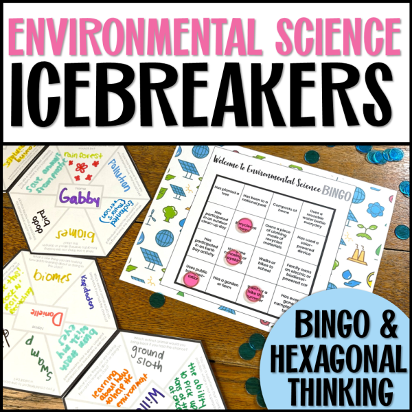 Environmental Science Icebreakers Back to School Activity - Easy Fun ...