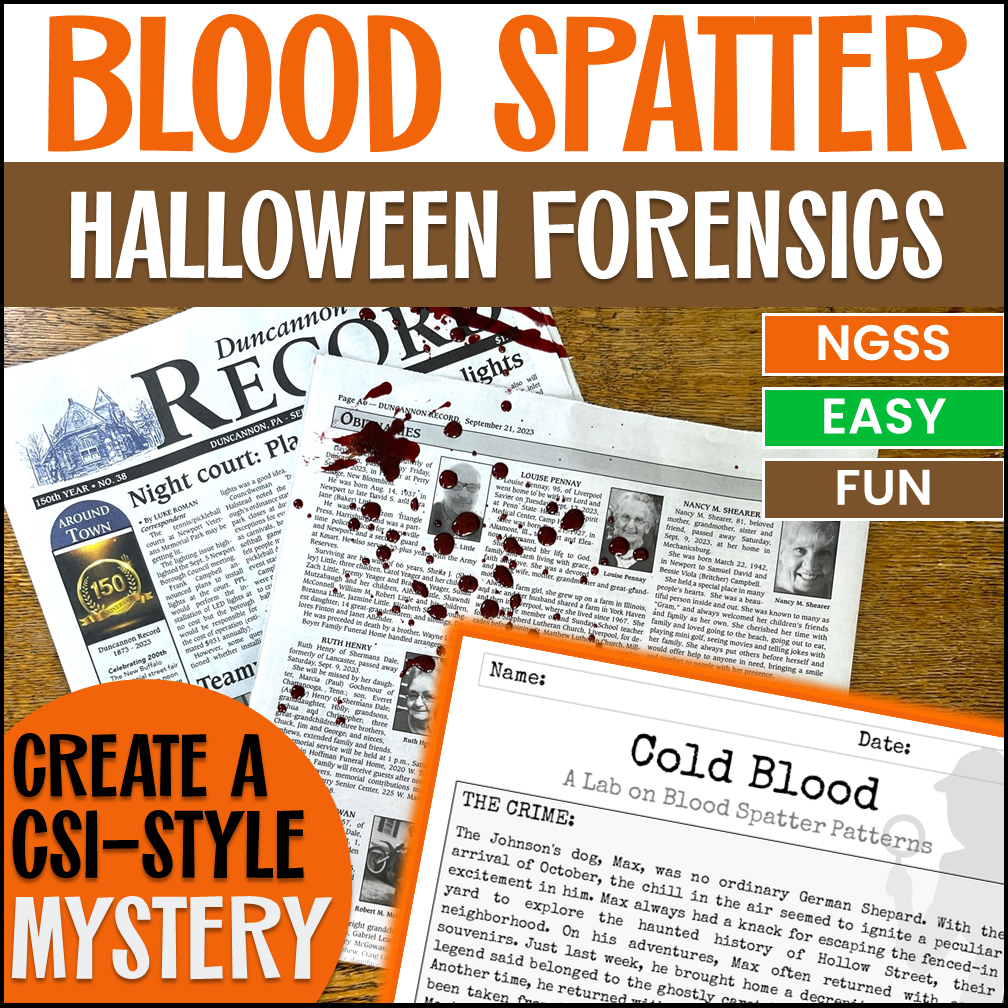 Hashtag Block Task Cards Fall No Prep STEM Challenges - Easy Fun Science