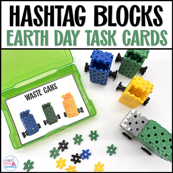 Hashtag Blocks Earth Day STEM Challenge Fun Building Activities for ...