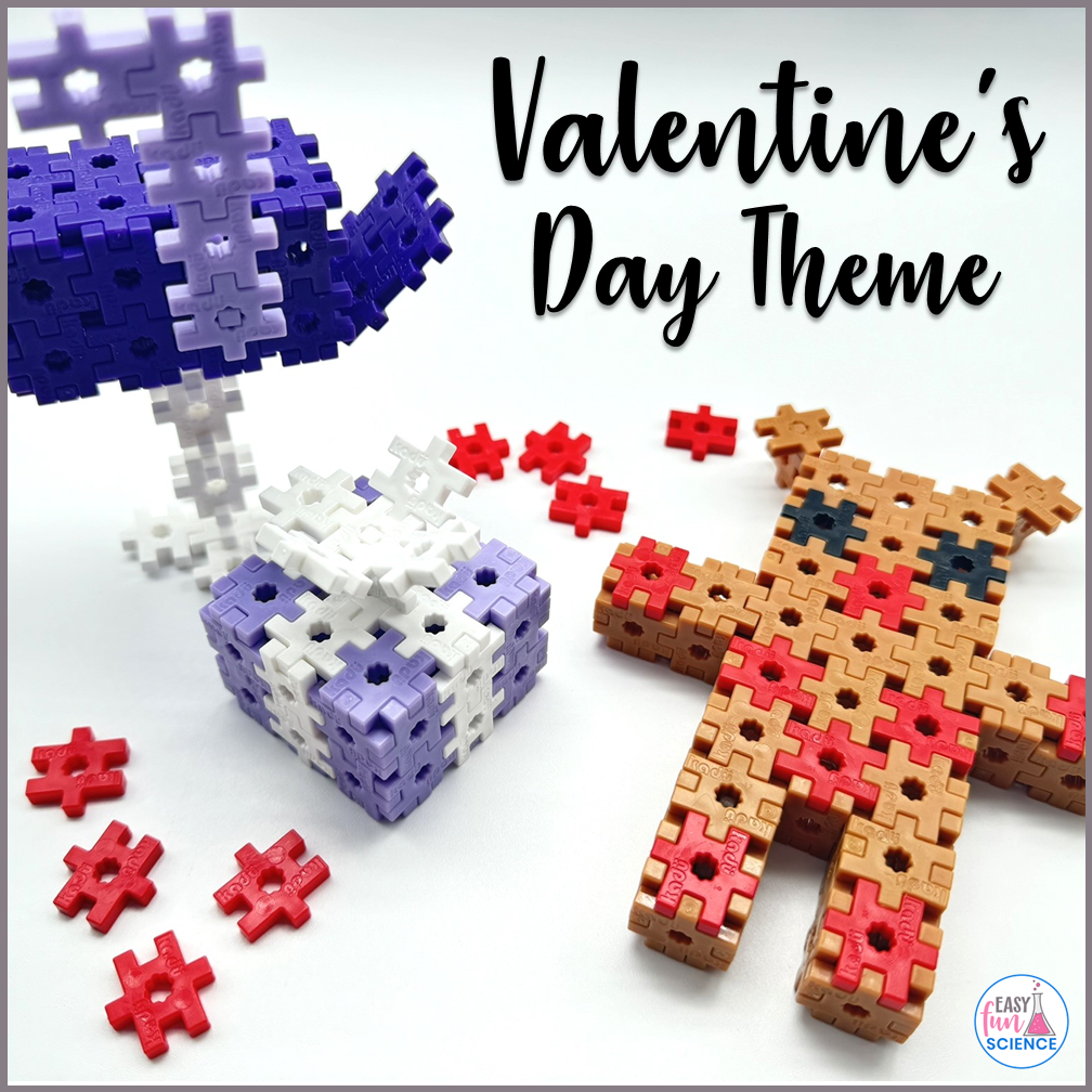 Hashtag Blocks Valentine’s Day STEM Challenges Fun Holiday Building ...
