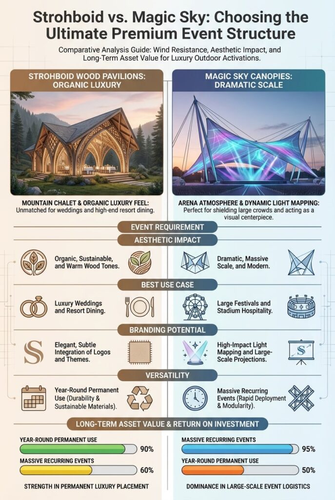 Strohboid Vs. Magic Sky: Choosing The Ultimate Premium Event Structure ...