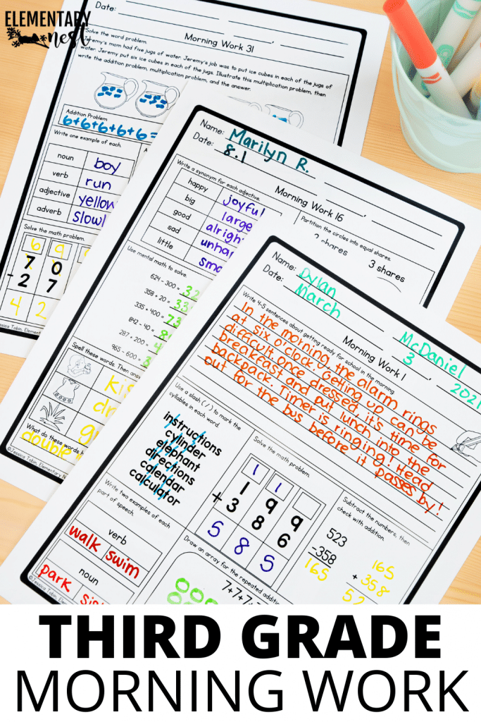 Classroom Morning Routine Tips Your Students Can Master