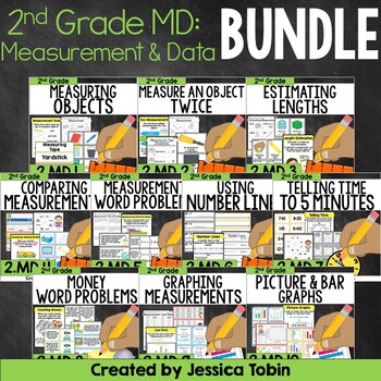 2nd Grade Measurement And Data Bundle