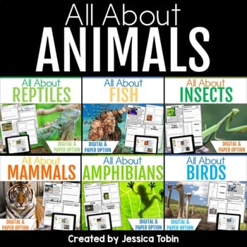 Animals Nonfiction Reading Bundle