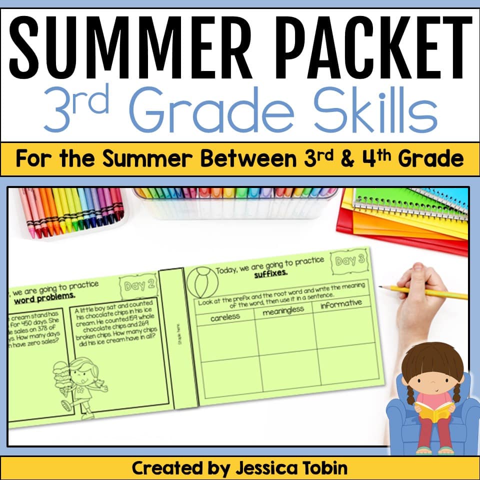 Summer Packets - Elementary Nest