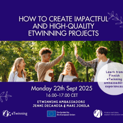 Вебінар 'How to create impactful and high quality eTwinning projects ...