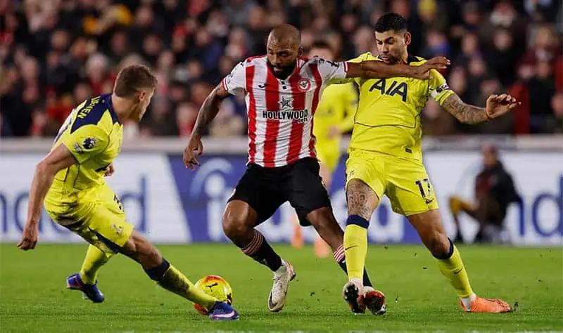 English Premier League Highlights: Brentford 0-0 Tottenham Hotspur