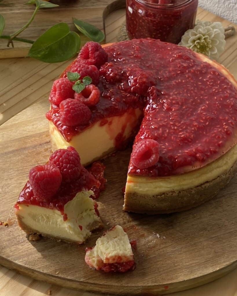 raspberry jam for cheesecake