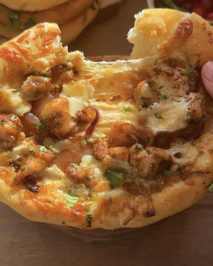 The Best Alfredo Chicken Pizza Pie – So Creamy & Delicious! — ARCHER'S FOOD