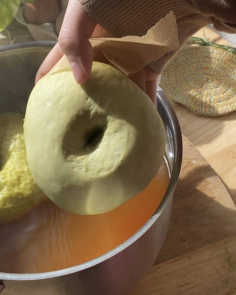 Matcha bagels recipe — ARCHER'S FOOD