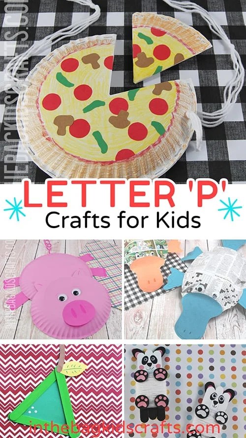 15 Letter P Crafts • In the Bag Kids' Crafts