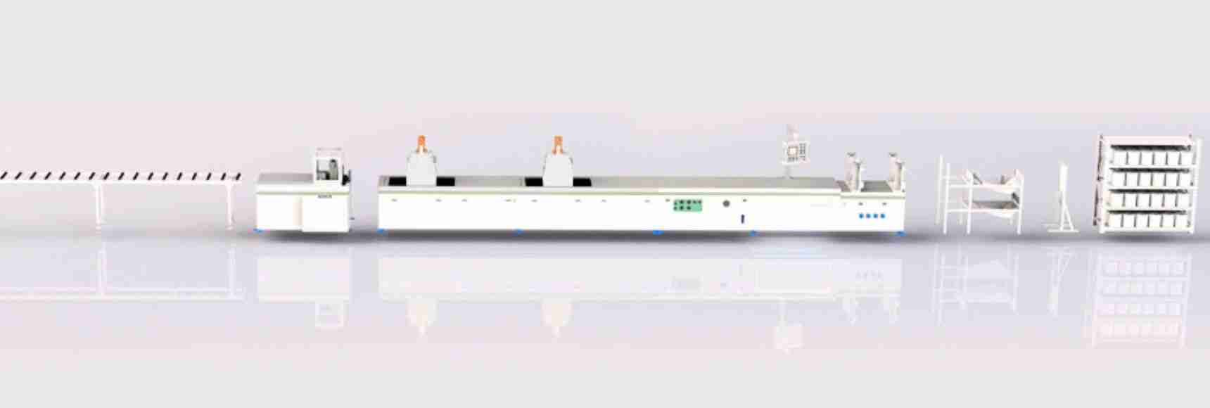 Complete Pultrusion Production Line for FRP Composite Profile ...