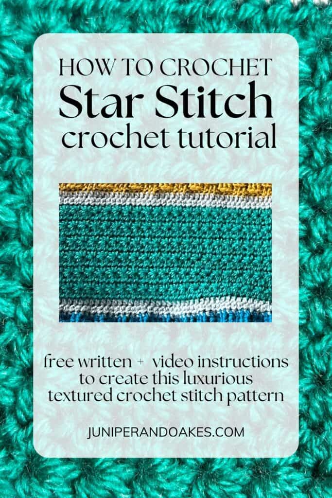 Create the Fabulous Crochet Star Stitch with this Free tutorial ...