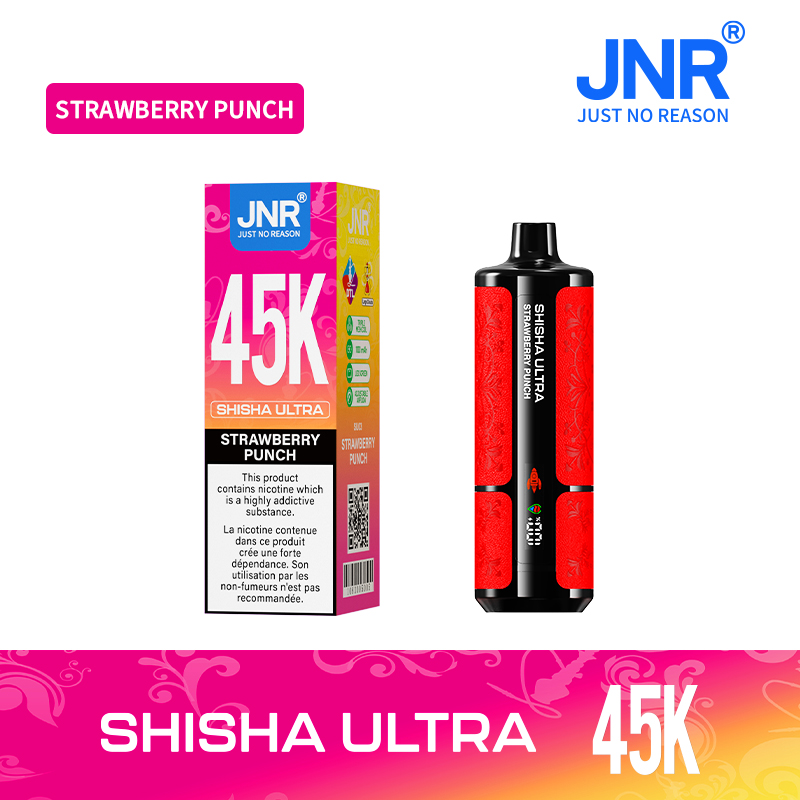 JNR SHISHA ULTRA 45k Strawberry Punch – 45.000 Züge DTL