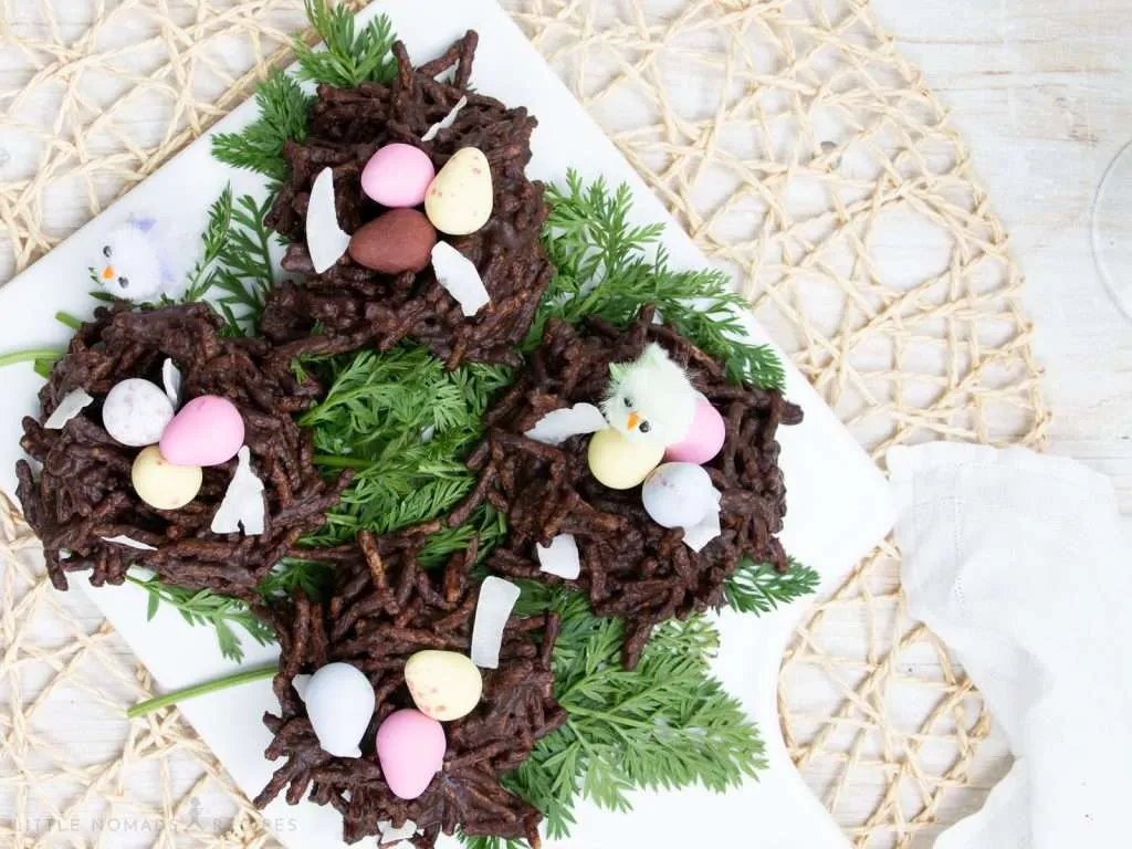 easy easter egg nests