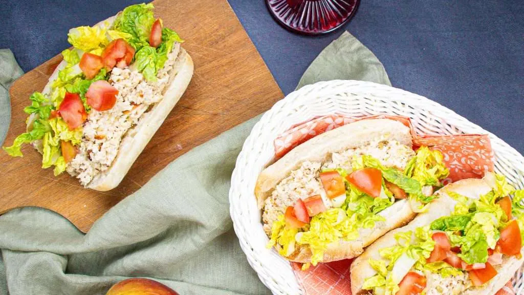Gourmet Guedille au Poulet (Canadian Chicken Salad Sandwich) - Little ...