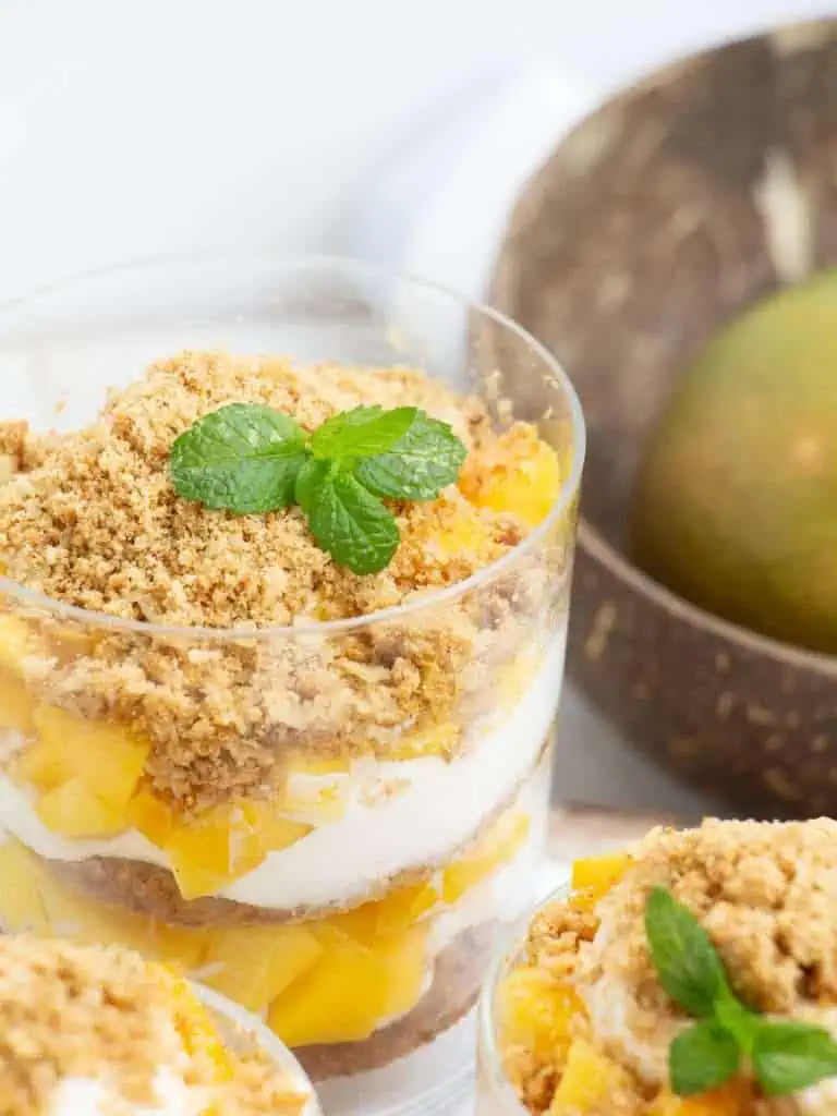 Fresh Mini Coco Mango Floats - Little Nomads Recipes