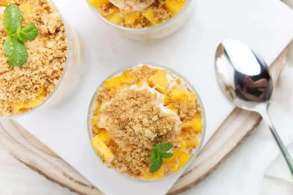 Fresh Mini Coco Mango Floats - Little Nomads Recipes