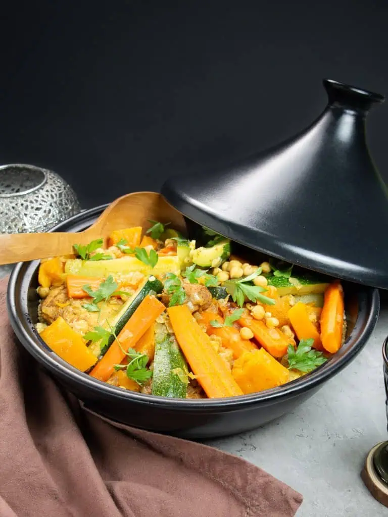 Quick One-Pot Moroccan Chicken Couscous - Little Nomads Recipes