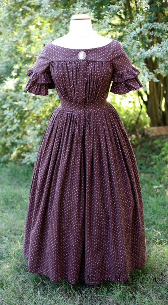 1840s dress pattern