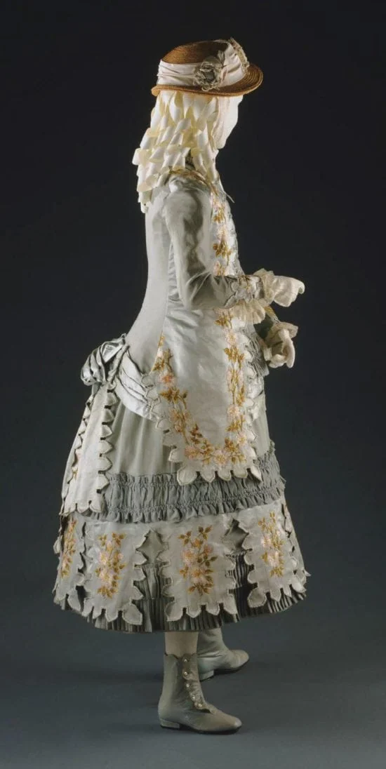 victorian frames worn under dresses