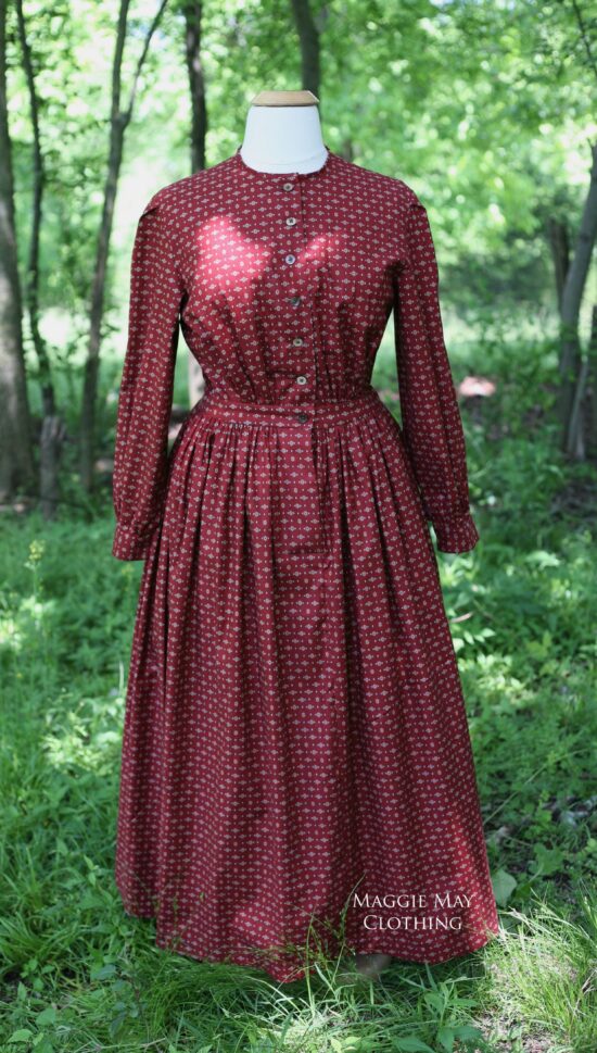 late 19th century women's dress
