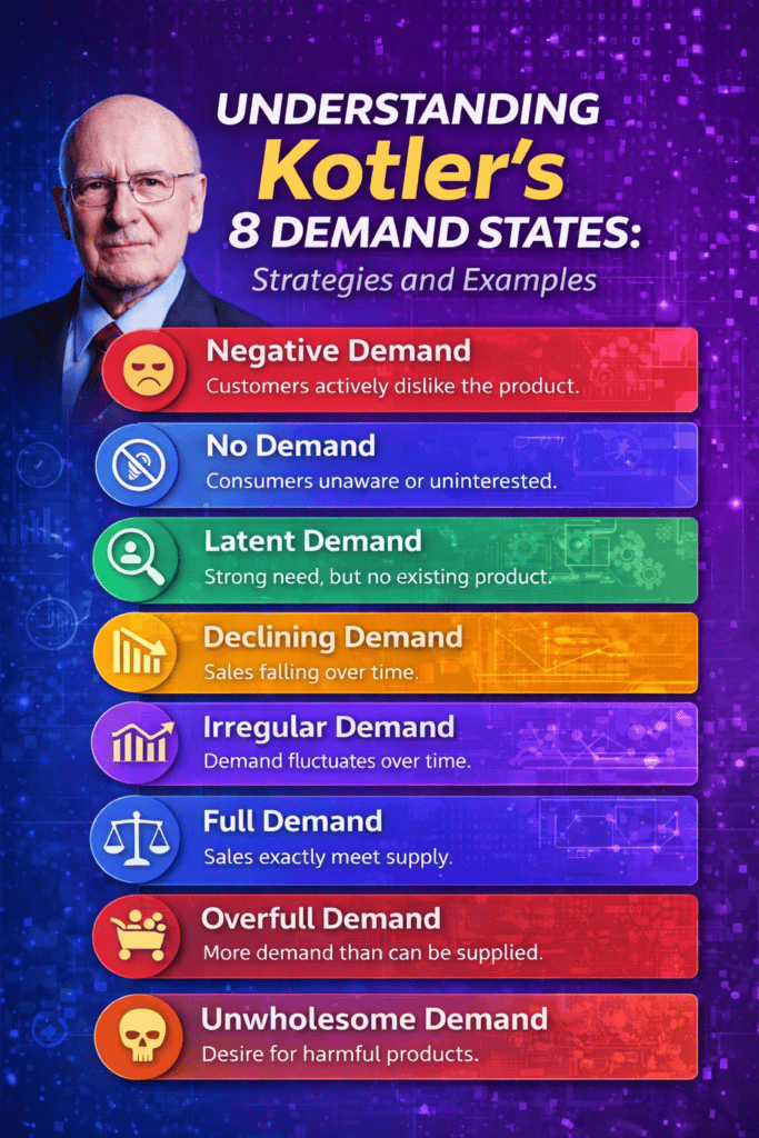 Understanding Kotler's 8 Demand States: Strategies and Examples ...