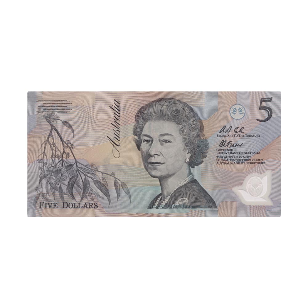 1992 $5 Fraser Cole R214