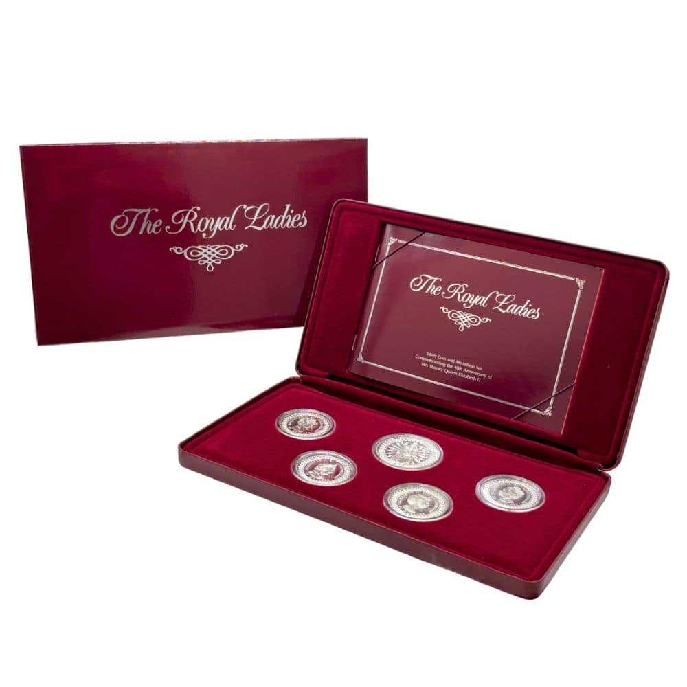 1992 Masterpieces in Silver Royal Ladies Proof Set