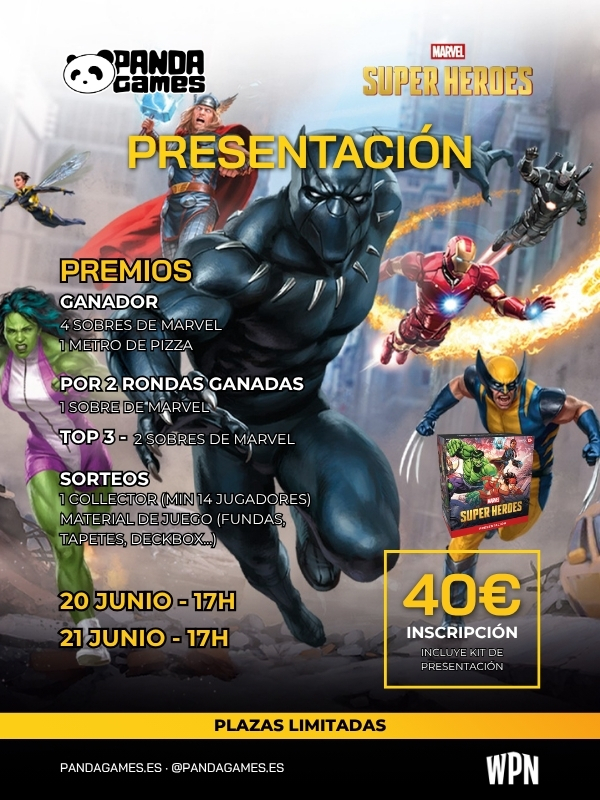 Presentación Marvel | Panda Games