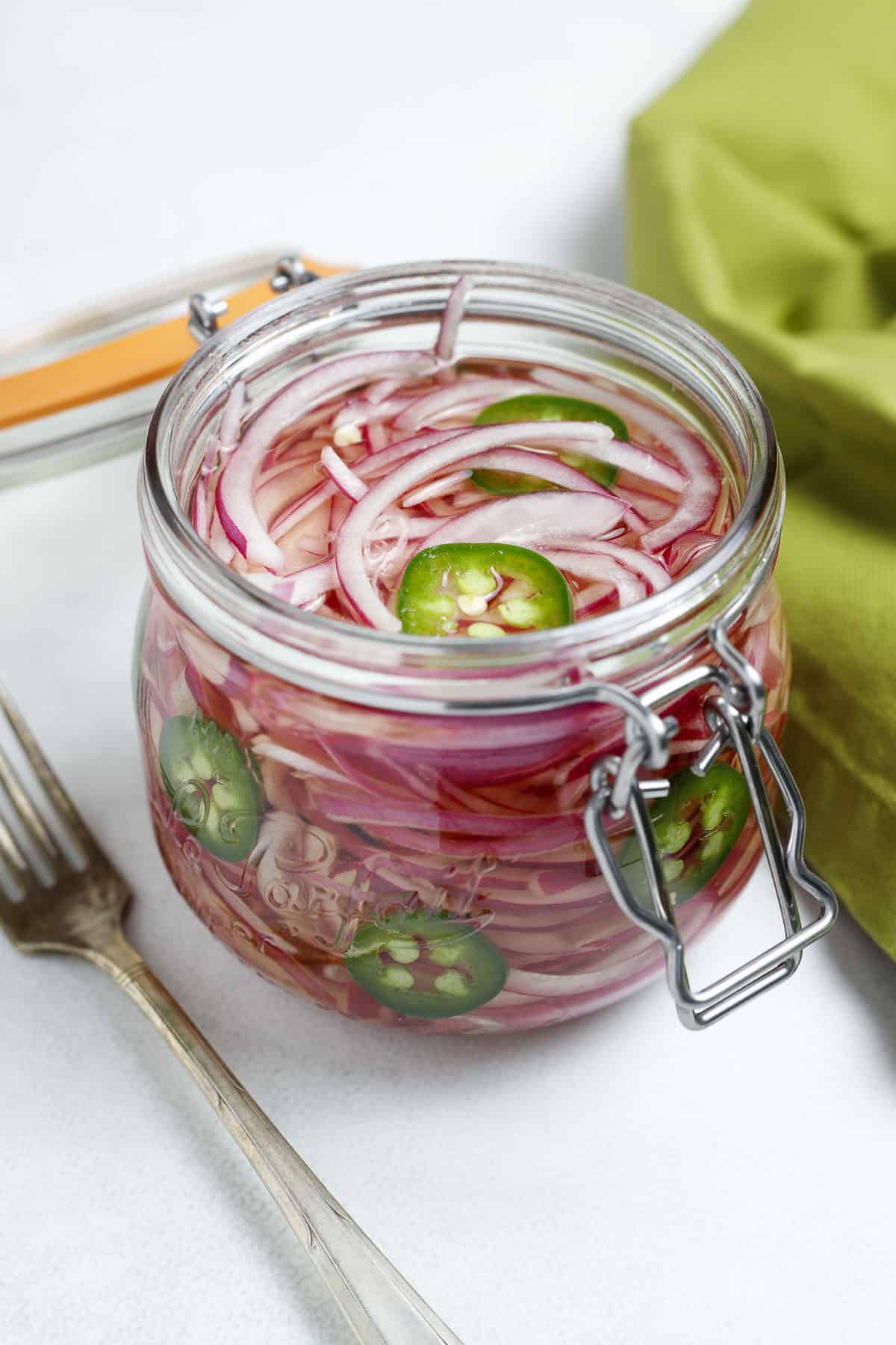 Spicy Pickled Onions - Parsley & Parm